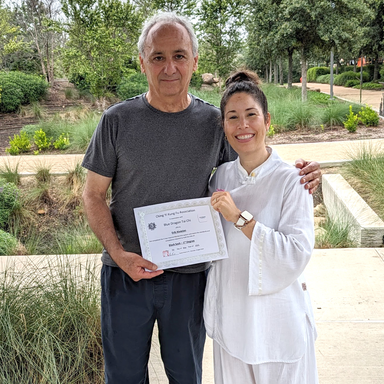 Congrats to Eric on Successfully Completing His 3-year Internal Martial ...